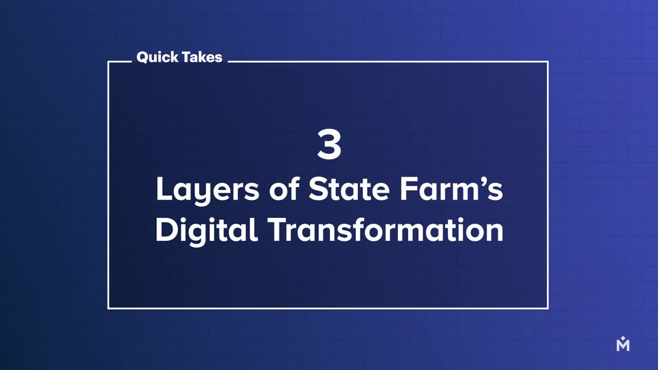 Watch "The 3 Layers of State Farm’s Digital Transformation" on ...