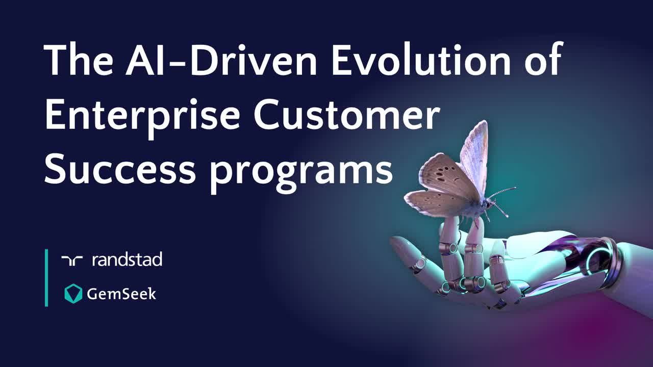 Watch The Ai Driven Evolution Of Enterprise Customer Success Programs On Experience Now By