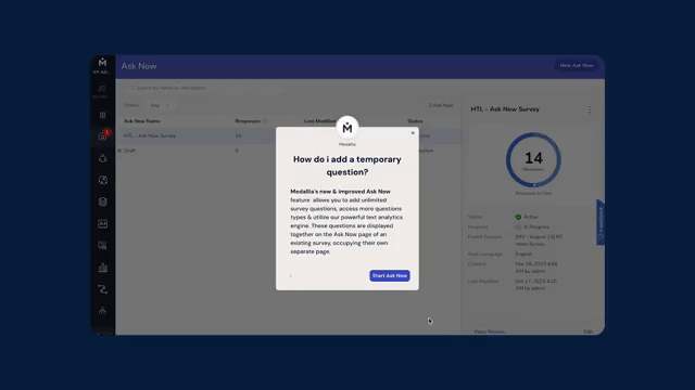 Watch "Demo of the New & Improved Ask Now" on Experience Now by Medallia